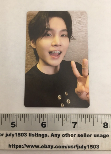 NEW BTS SUGA Agust D D-Day Tour The Original - Photocard 14 (from 28 ...