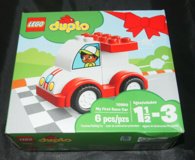 Lego Duplo 10860 My First Race Car 6 Pcs New - 2018 673419282581| eBay