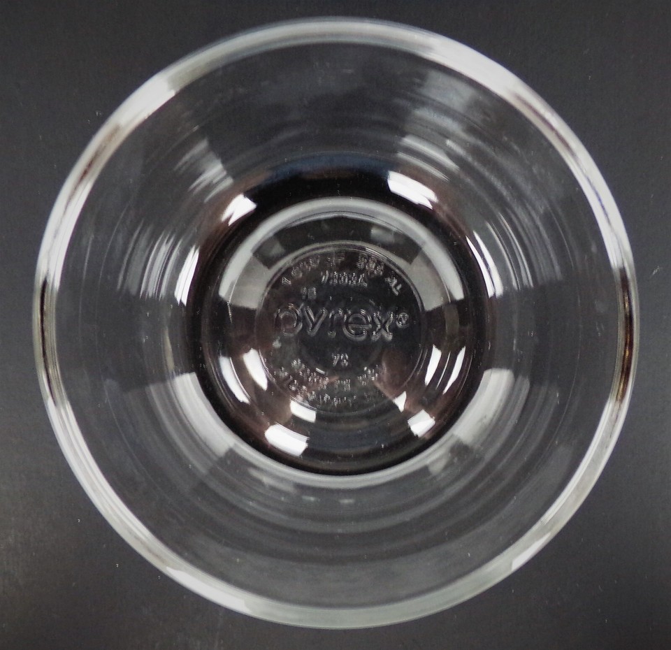 Set of 3 PYREX Clear Blue Tint Storage Bowls #7200, 7201, 7201R + free ...