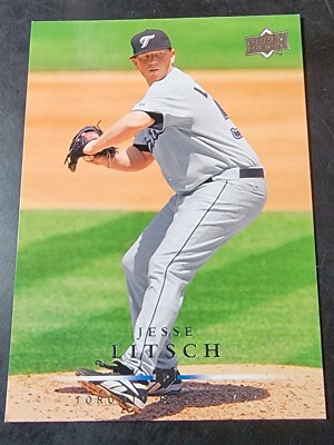 2008 Upper Deck Baseball #33 Jesse Litsch | eBay