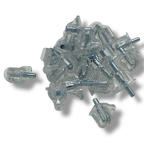 SHELF SUPPORTS 3MM PEGS STUDS CUPBOARD PIN IKEA BOOKCASE KITCHEN ...