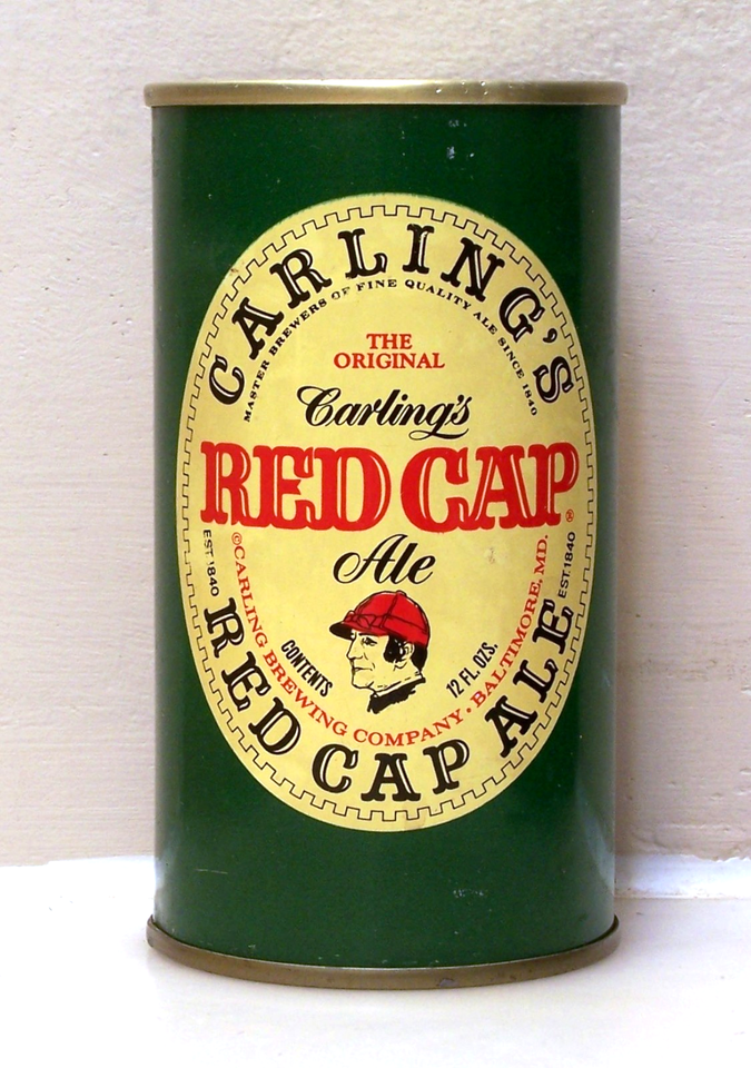 CARLING'S RED CAP Ale S/S beer can | eBay