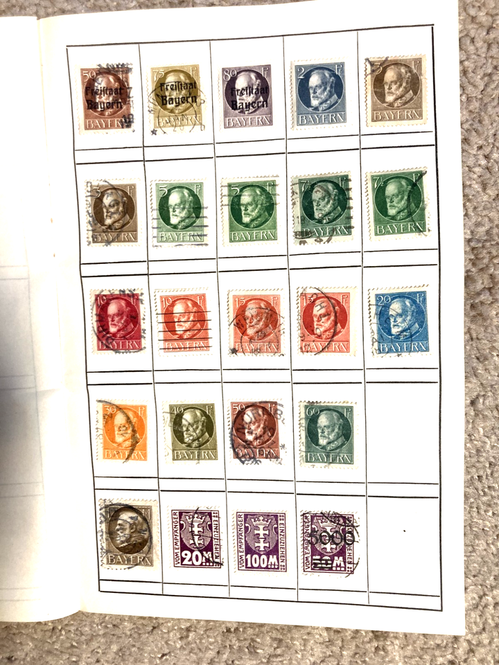 stamp collection book of German stamps | eBay