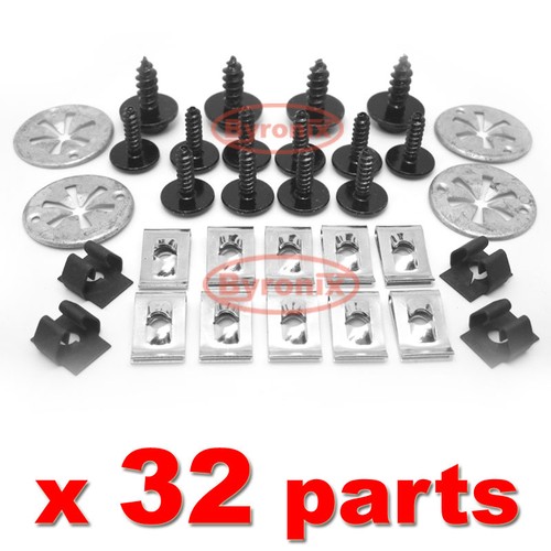 AUDI A3 SKODA SEAT VW GOLF MK4 ENGINE UNDERTRAY CLIPS UNDER COVER ...