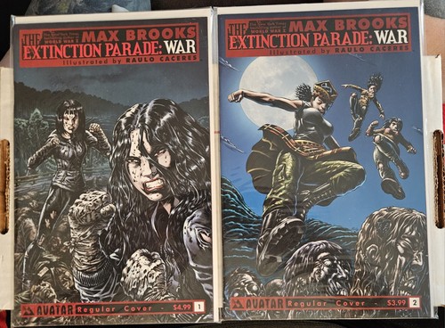 Extinction Parade: War Max Brooks #1-5 Complete Avatar Press (2013) M ...