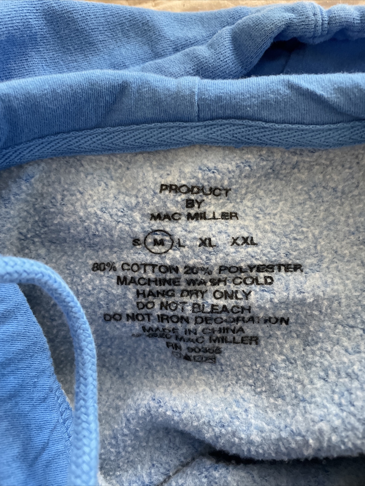 Mac Miller 92 Til Infinity Hoodie RARE - Gem