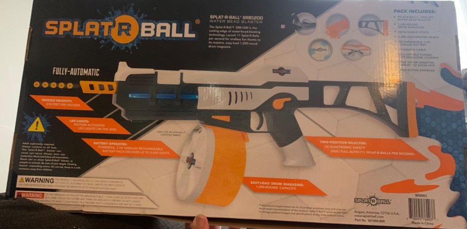 Splat R Ball Gun SRB 1200 | eBay