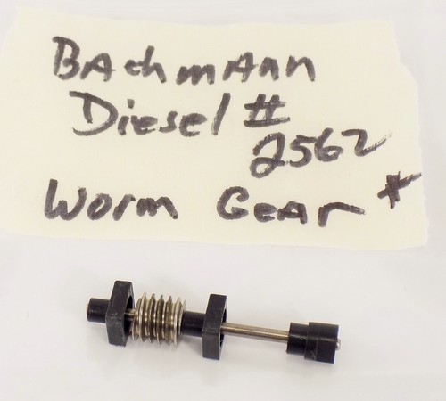 HO / BACHMANN / DIESEL LOCOMOTIVE #2562 / METAL WORM GEAR ASSEMBLY ...
