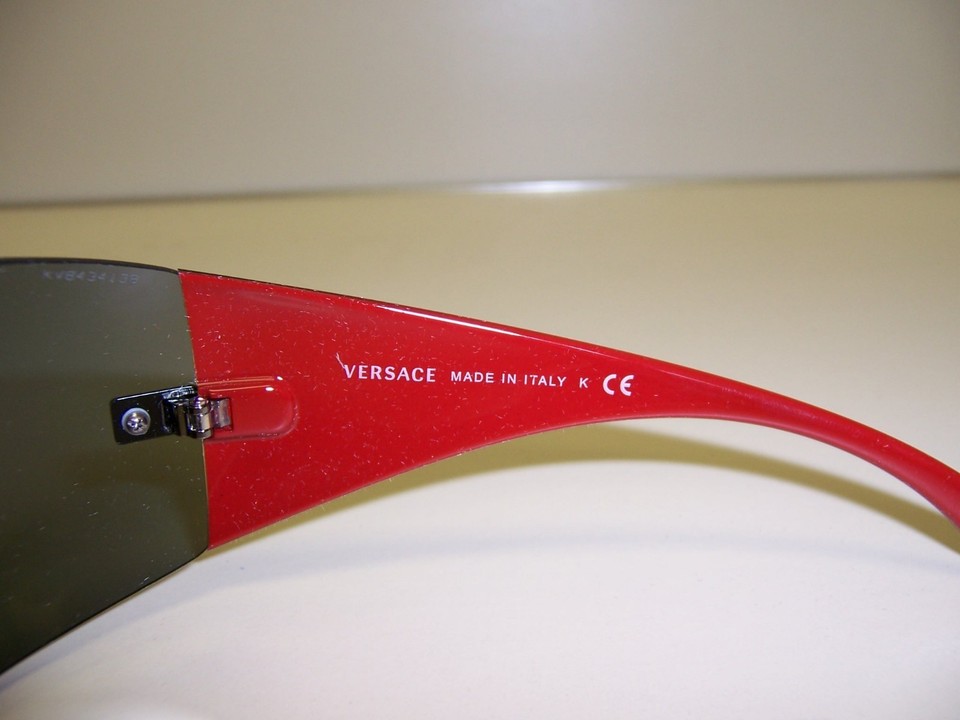 NEW VERSACE Sunglasses VE2054 VE 2054 100187 GUNMETAL/GRAY AUTHENTIC | eBay