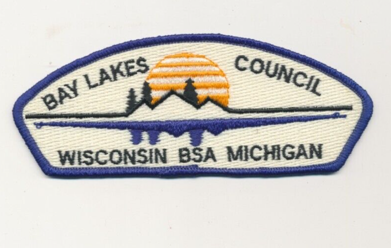 Bay Lakes Council Wisconsin Michigan BSA Patch Boy Scouts Of America ...
