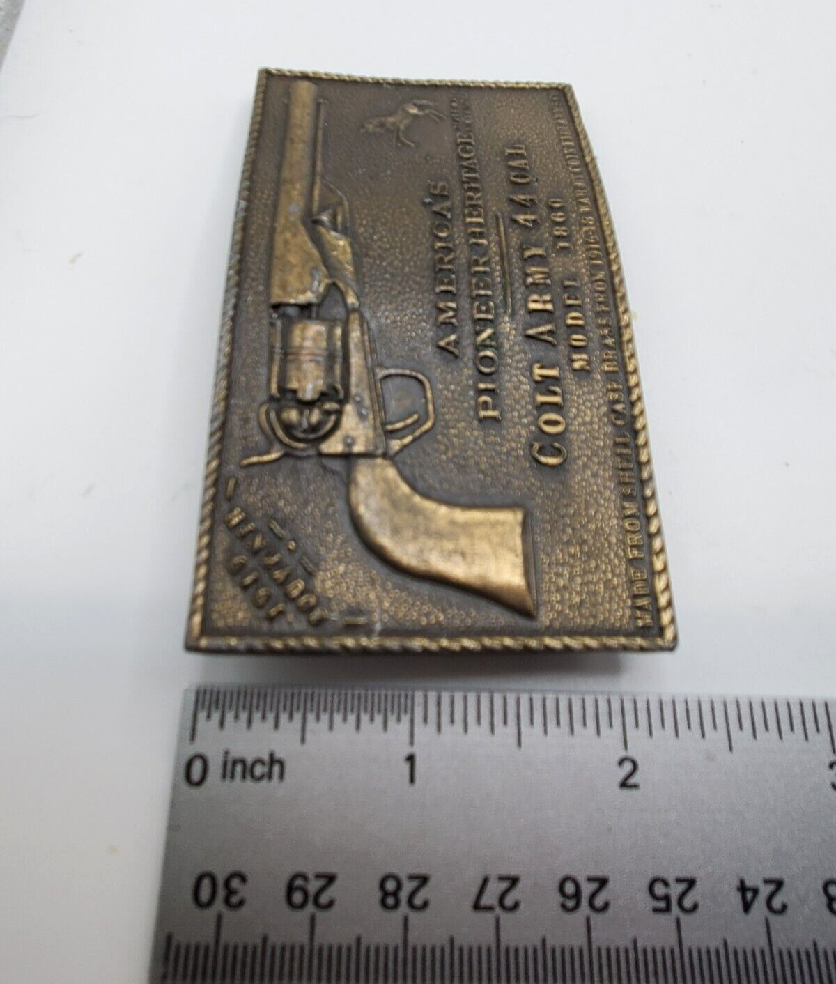 VINTAGE COLT REVOLVERS FIREARM'S BELT BUCKLE COLT ARM… - Gem