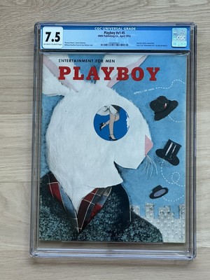 Playboy April 1954 HMH Publishing #v1 #5 Marilyn Waltz CGC 7.5 | eBay