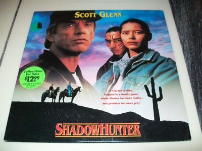 SHADOWHUNTER Laserdisc LD VERY GOOD CONDITION VERY RARE SCOTT GLENN ...
