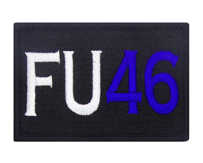 FU 46 Hook & Loop Tactical Funny Morale Tags Patch | eBay