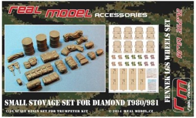 1/35th Real Model US T980 Diamond T stowage set | eBay