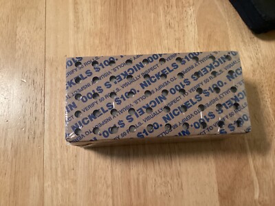 2025-D Jefferson Nickel Box-50 roll Unopened Shrink wrapped box | eBay