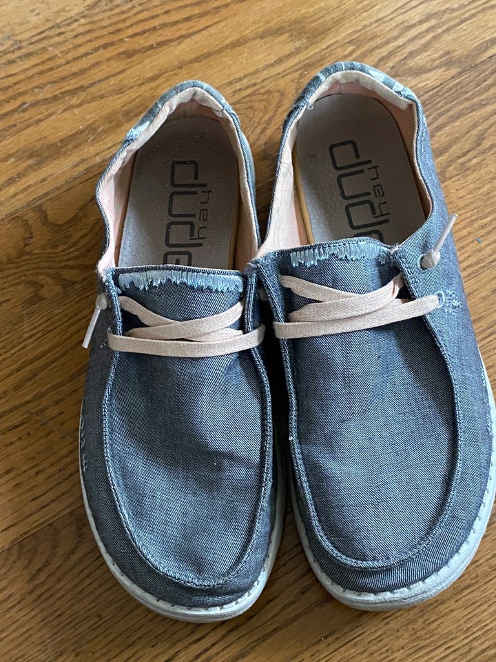 Hey Dude Wendy Boho Blanket Women's Casual Shoes, Size 9 Gray Aztec | eBay