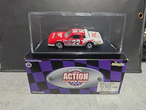 Action Nascar Bobby Allison #22 Miller 1985 Monte Carlo 1/64 Diecast ...