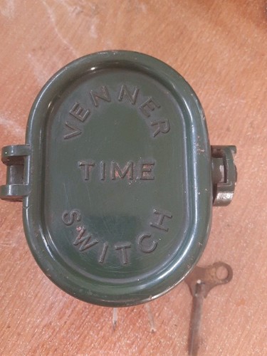 Vintage Antique Venner Time Switch In Green Case | eBay