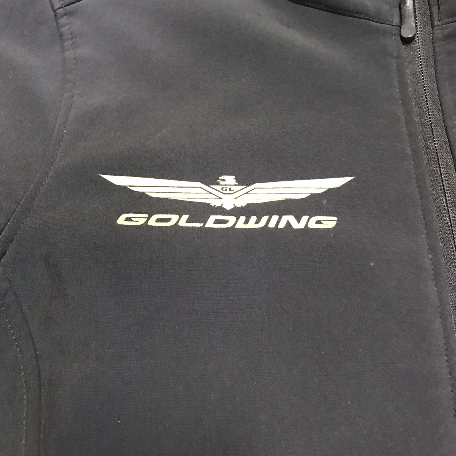Honda Goldwing Rocket Black Polyester Racing Jacket W… - Gem