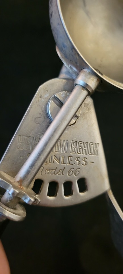 4 Vintage Ice Cream Scoop Hershey, Hamilton Beach Model 66, OXO ...