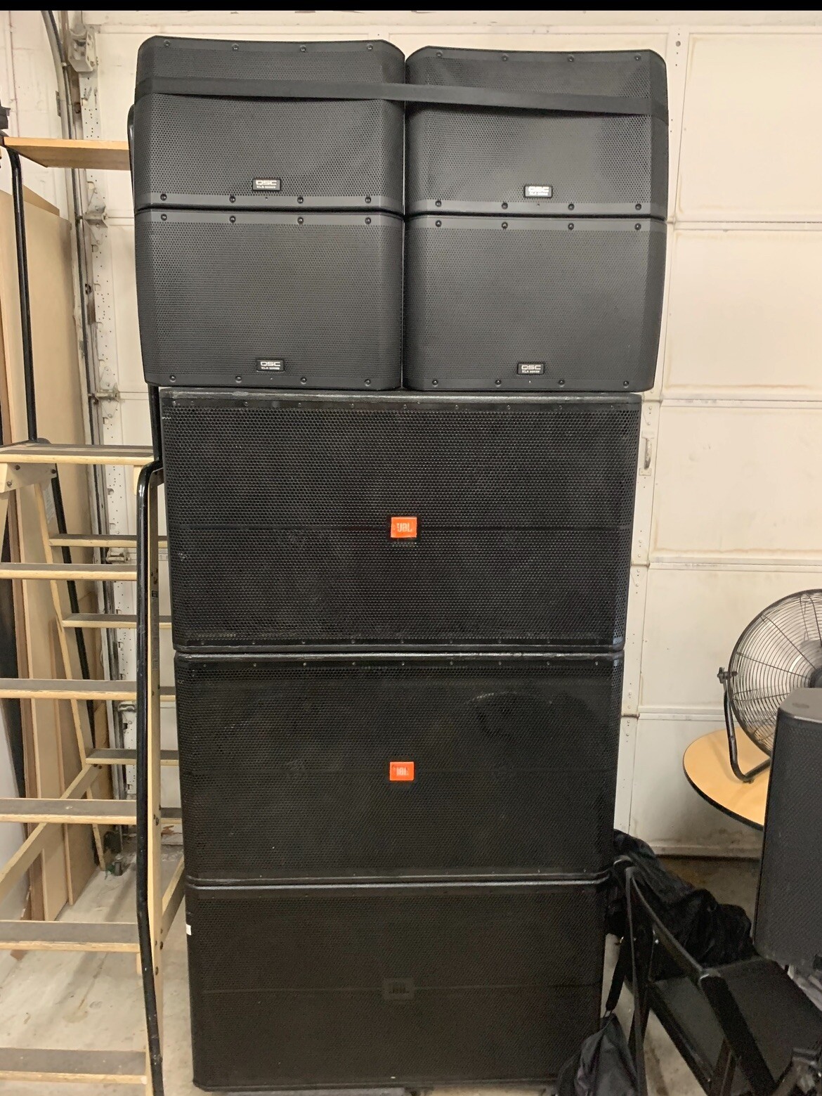 Four (4) JBL SRX700 series SRX728s Passive Dual 18'' Subwoofers | eBay