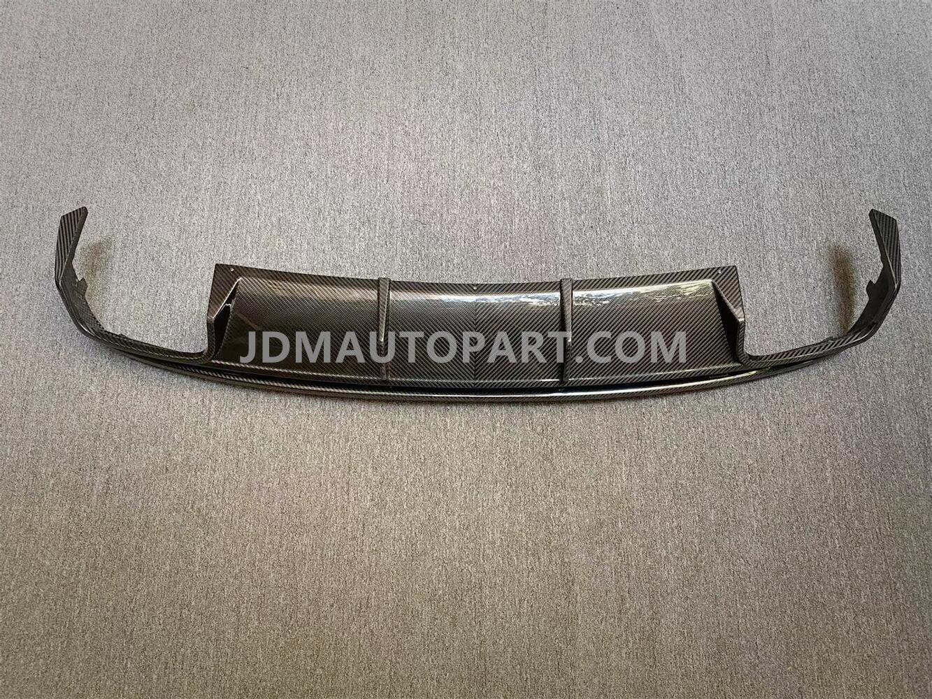 Carbon Fibre Black Rear Diffuser Fit S Class W217 C217 S63 AMG Coupe Bs ...