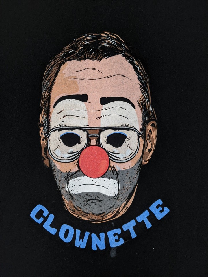 Jim Cornette Jim Clownette Indy Collection Wrestling Black T-Shirt Sz ...