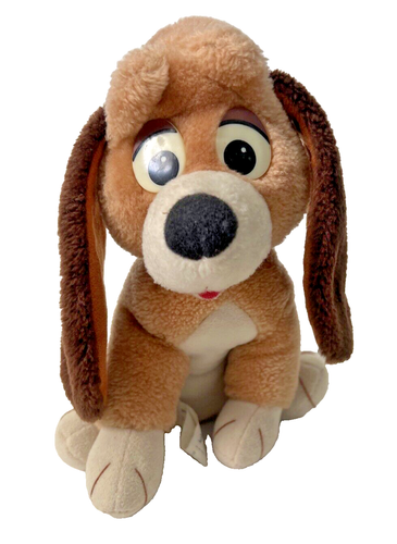 Vtg 1980’s Copper Walt Disney The Fox and the Hound Knickerbocker Plush ...