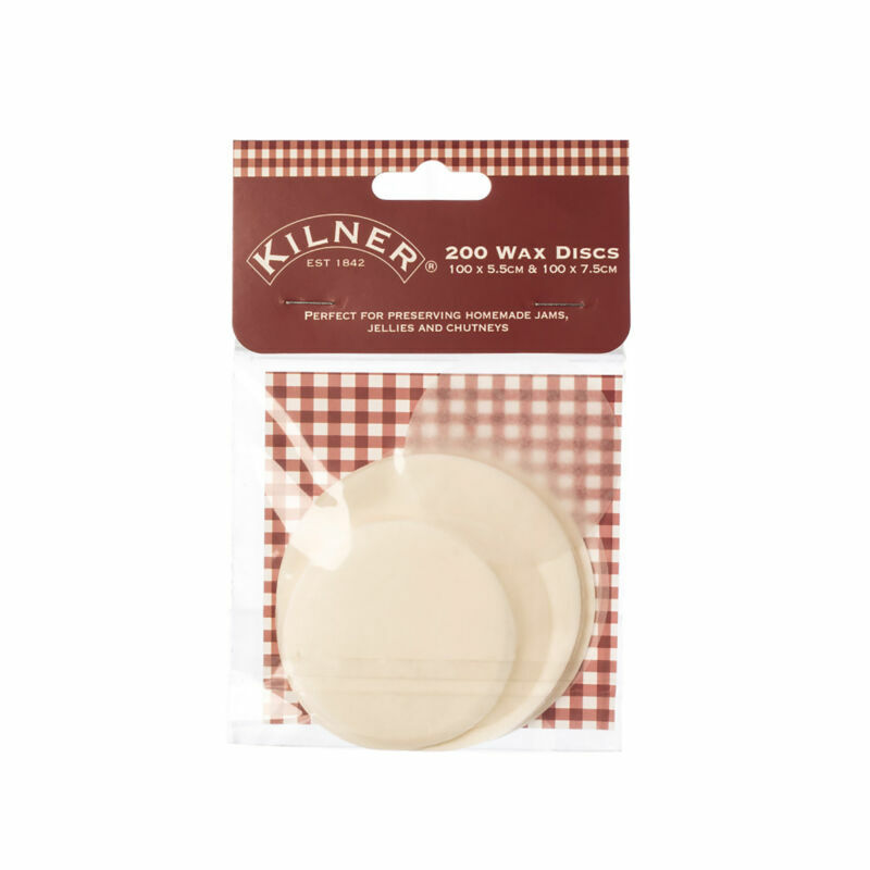 Kilner Wax Sealing Discs For Homemade Jam Marmalade Jelly Chutney ...