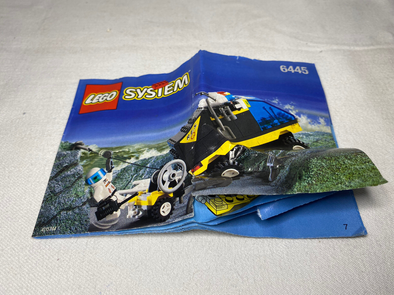 Lego 6445 System Rescue (Res-Q) Emergency Evac 1998 Boxed & Manual 100% ...