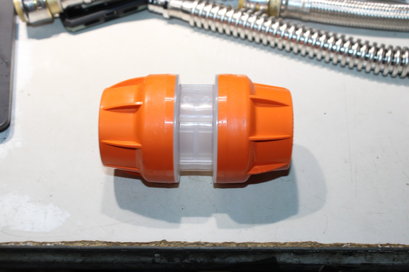 Dura-Line 20005096 1.25" 1-1/4" Clear Lock Push Lock Coupler 250psi ...