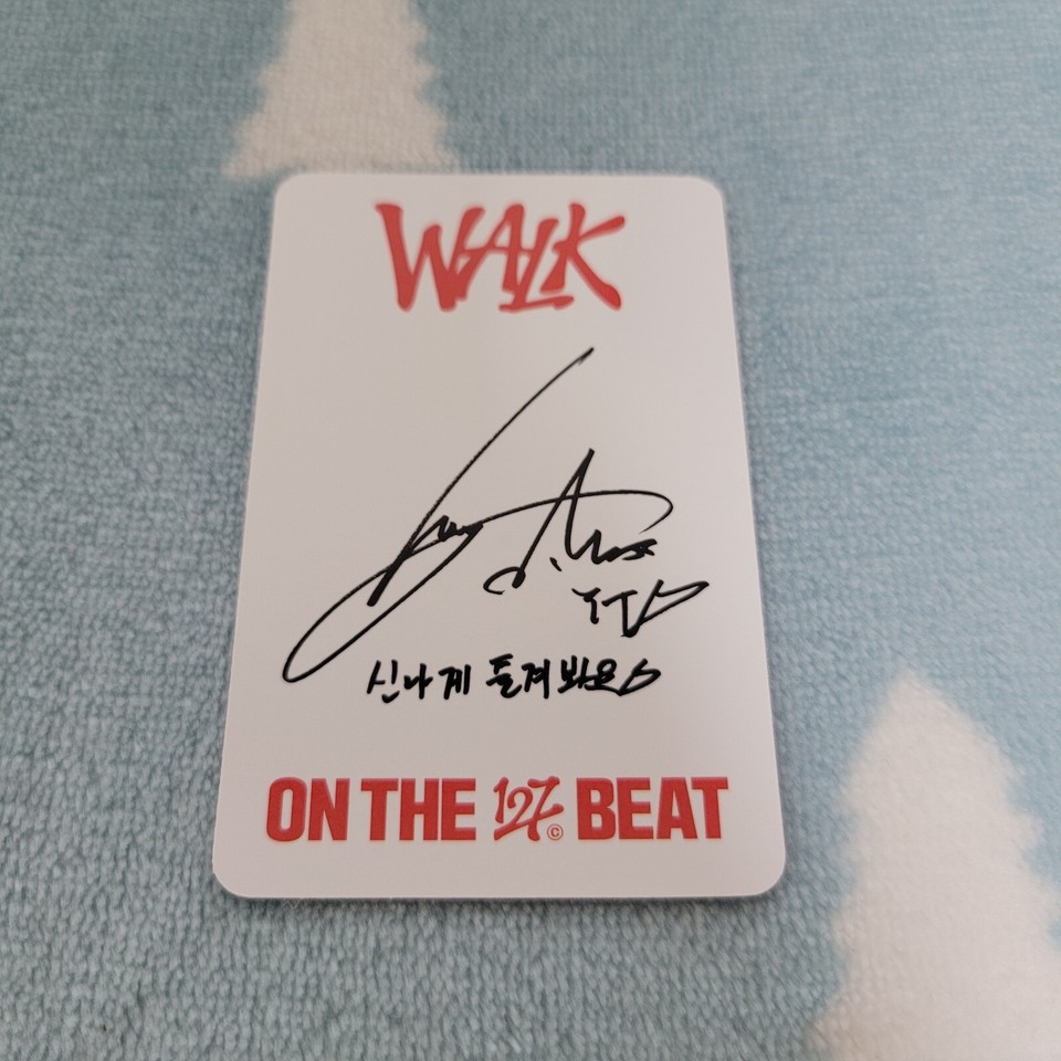 NCT 127 6th Full Album WALK Yuta Type-4 Photo Card Official(5 | eBay