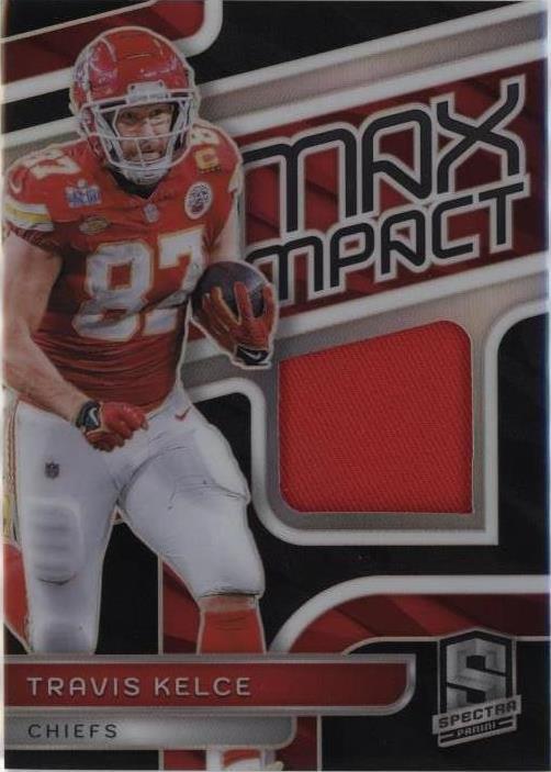 2024 Panini Spectra - Max Impact Travis Kelce #MI-TKE /99 (MEM) for ...