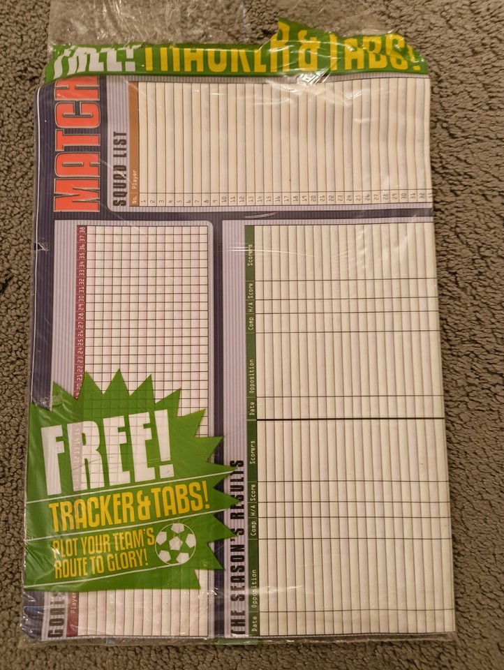 Brand New And Sealed Vintage Match Magazine League Ladder 2002/03 ...