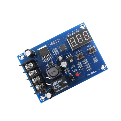 NEW DC12V-24V Lithium Battery Charge Control Protection Board /w LED ...