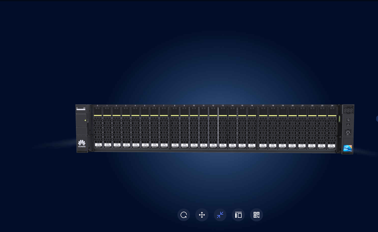 Huawei 5500V5 OceanStor 5500 V5 Storage ( 24x SAS 10K 1.8T hard drive ...