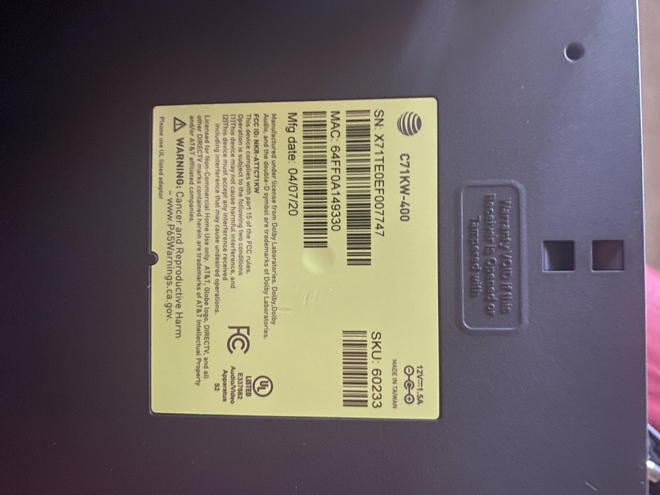 DIRECTV Stream C71KW-400 4K Box Streaming Player - Barely Used! | eBay