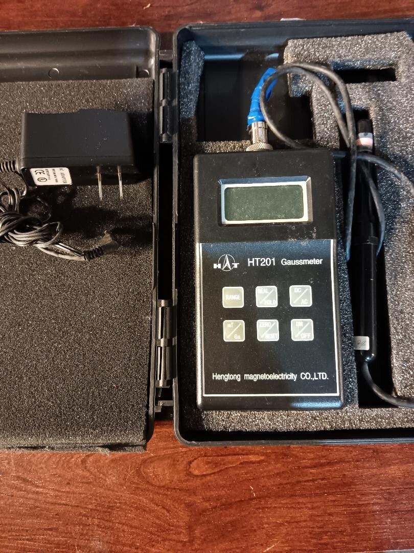 gauss /Digital Magnetic Flux meter HT201 Meter Magnetic Field Tester | eBay