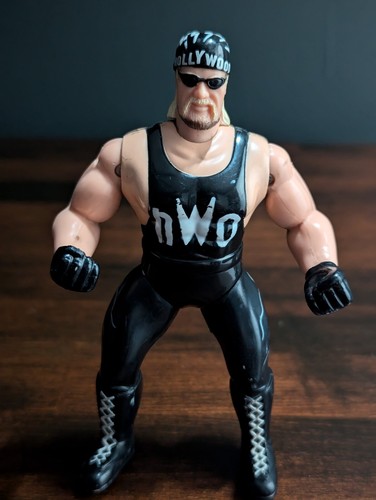 1998 WCW OSFT NWO Mini Hollywood Hulk Hogan Wrestling Figure WWE NWO ...