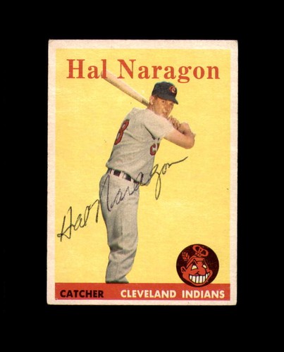 Hal Naragon Signed 1958 Topps Cleveland Autograph | eBay