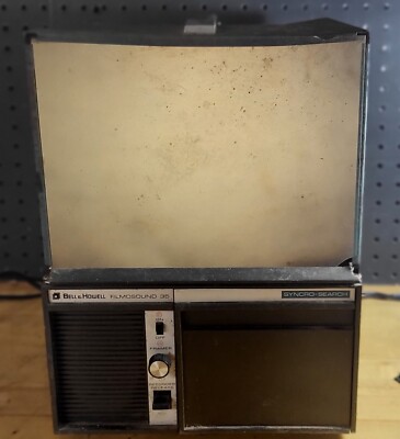 Vintage Bell & Howell Projector Filmosound 35 M Powers On Untested | eBay