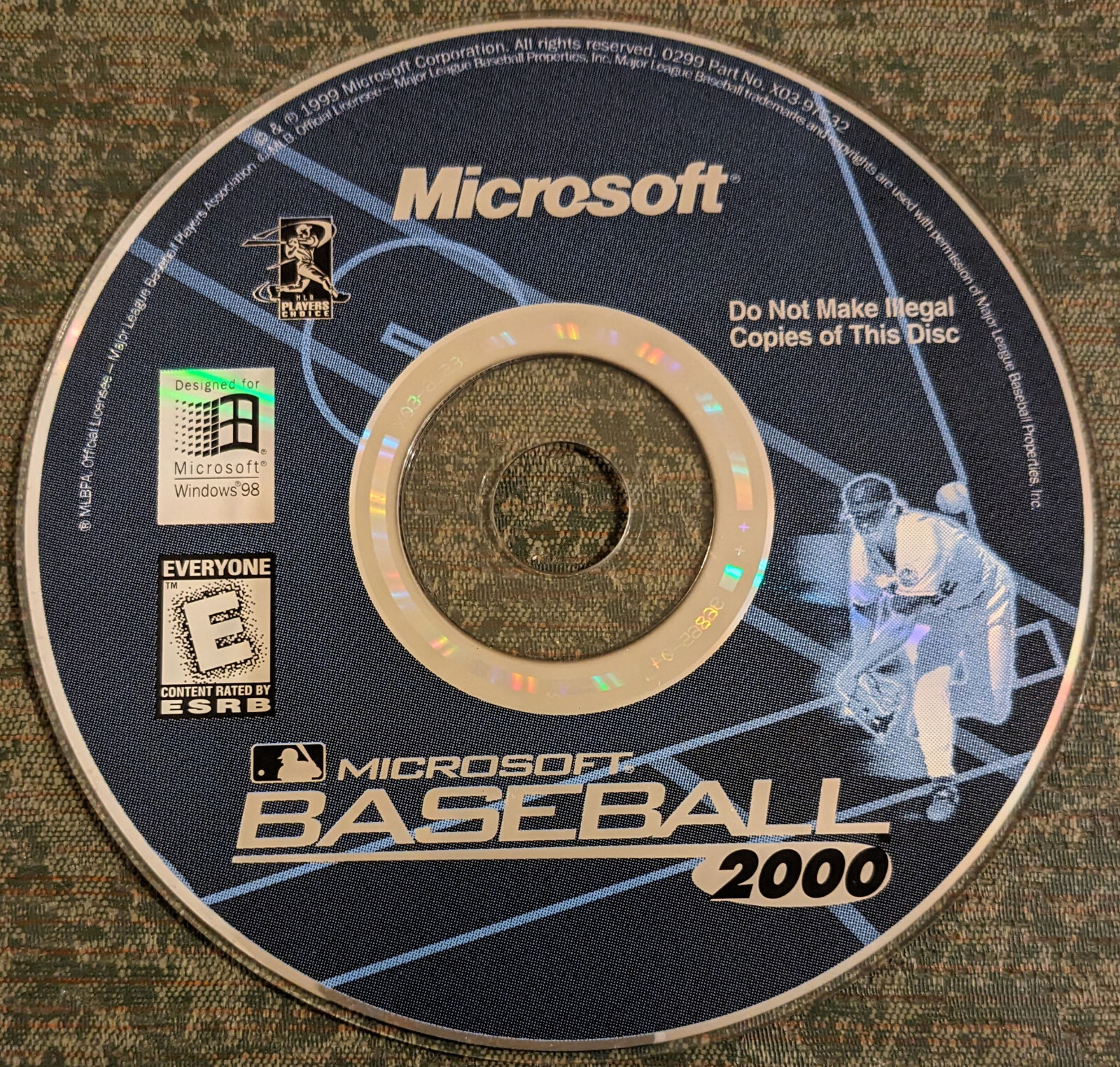 Microsoft Baseball 2000 - rare, retro PC game - disc only | eBay