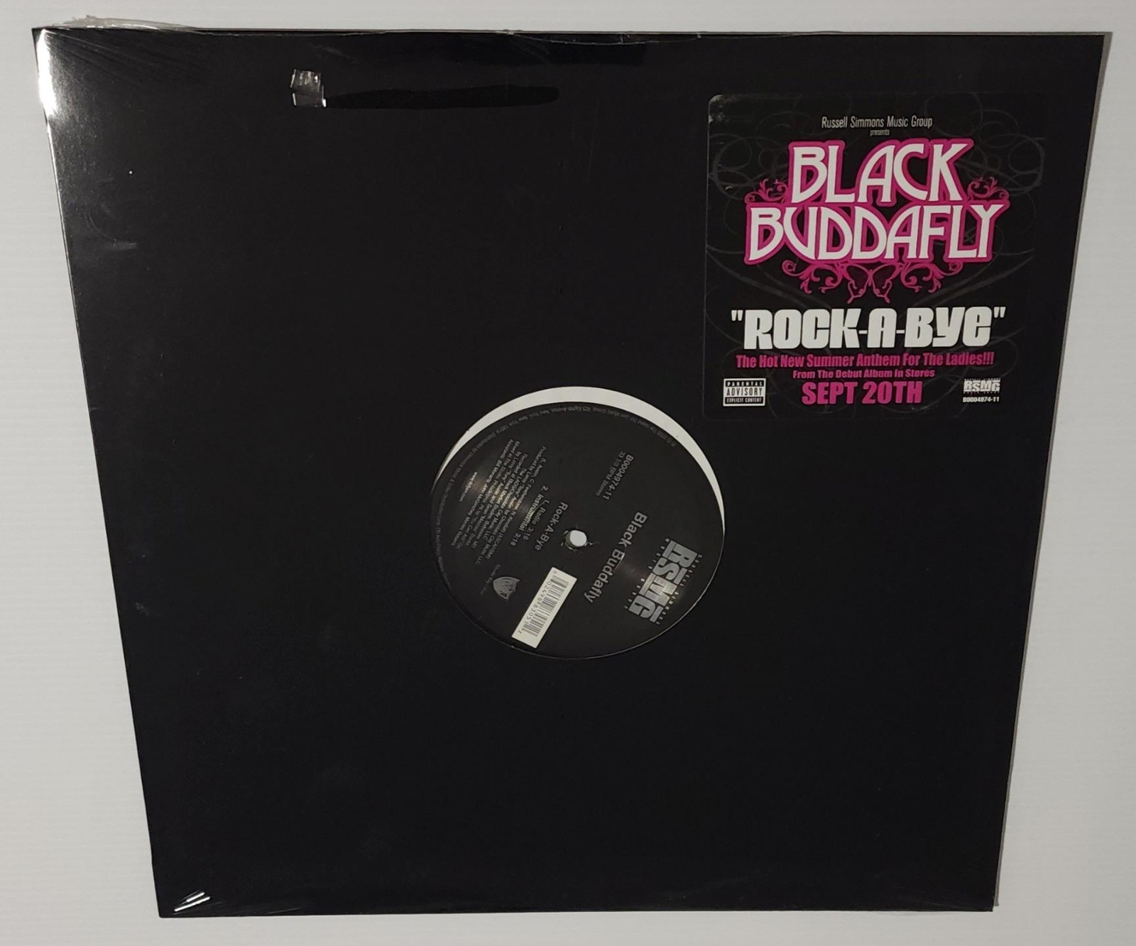 BLACK BUDDAFLY ROCK-A-BYE (2005) BRAND NEW SEALED 12" VINYL SINGLE ...