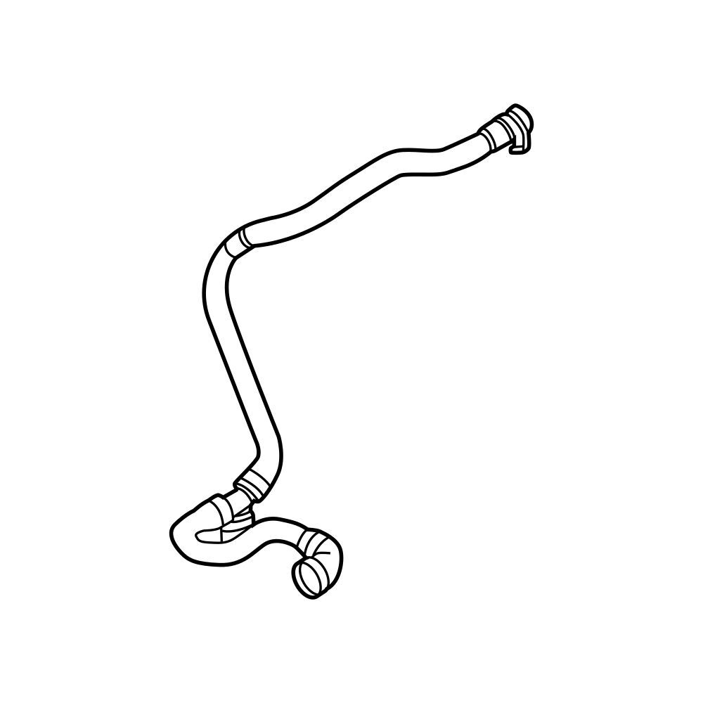 Genuine OEM Engine Coolant Reservoir Hose For BMW 17128654830 | eBay