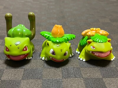 Pokemon Kids Mini Figure Shiny Bulbasaur Ivysaur Venusaur Bandai Finger ...