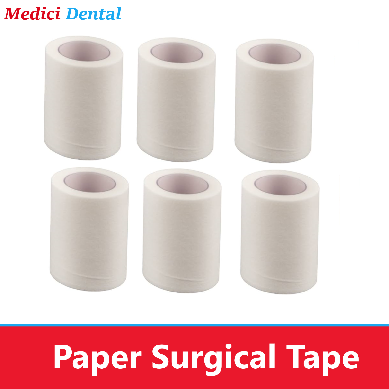 Premium Paper Surgical Medical Tape 2" x 10 yd, Upto Rolls, Easy Tear ...