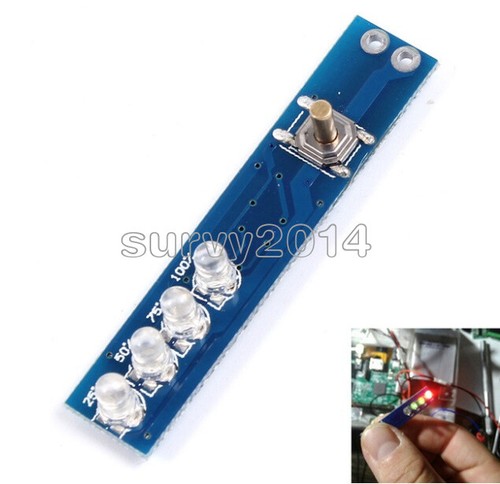 Single 18650 Lithium Battery Capacity Indicator LED Display Panel Power ...