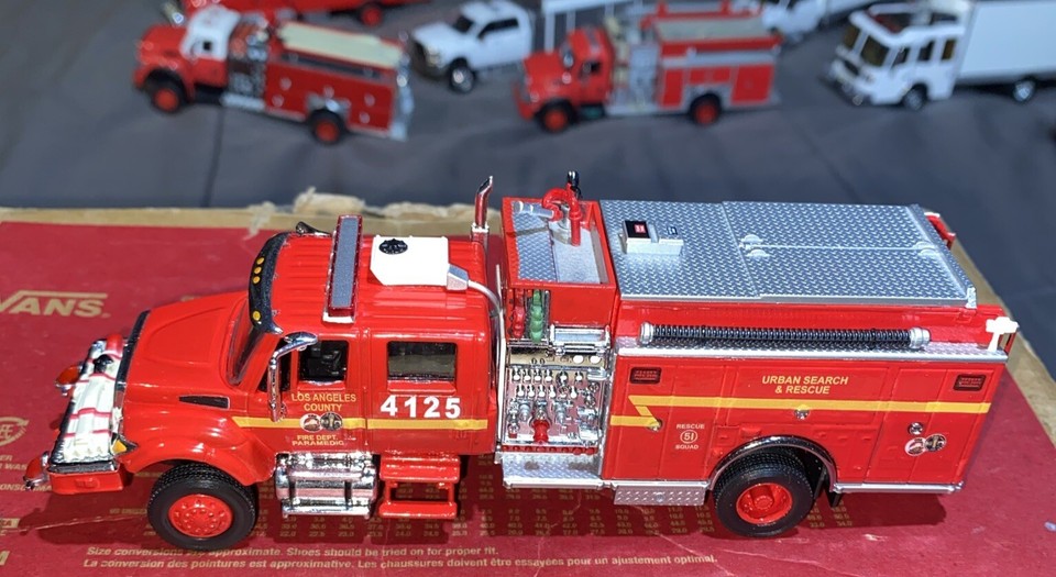 International CXT Kitbash Los Angeles County Fire Department Kitbash ...