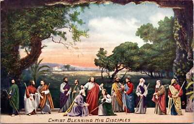 Jesus Christ Blessings His Disciples Passion Play Cards Comfort ...